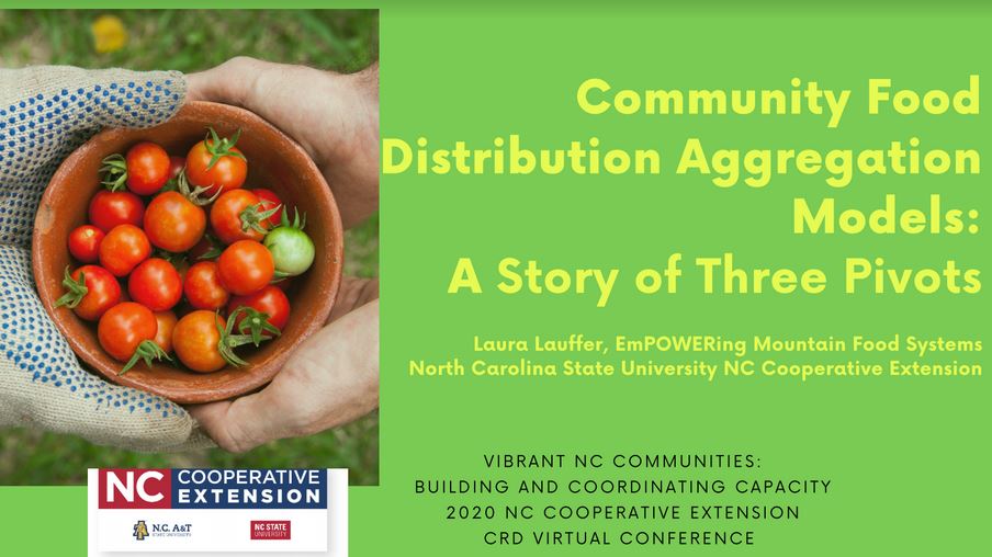 Community Food Distribution Aggregation Models: A Story of Three Pivots ...